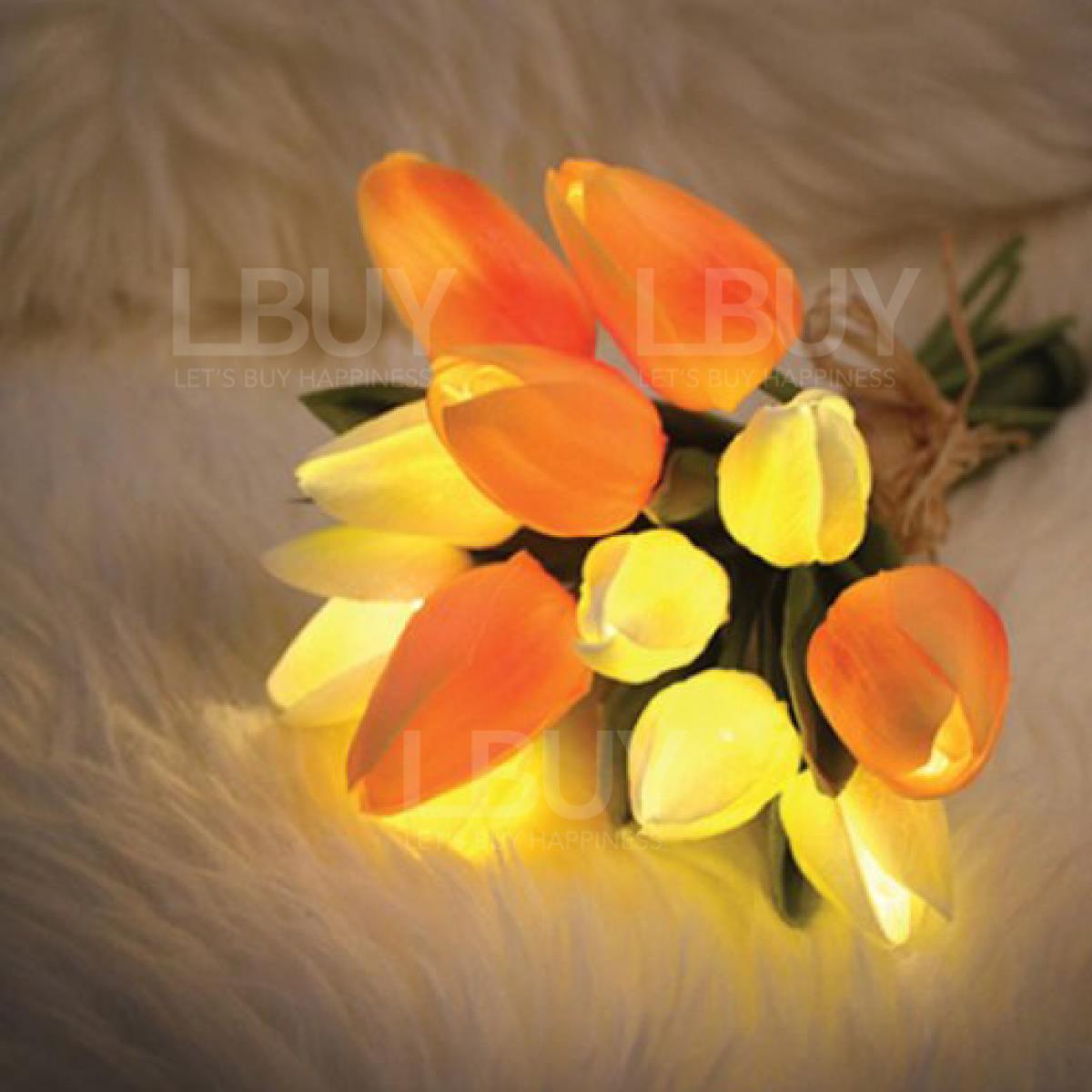 VIA K-Tulip Bouquet LED Lights - Orange